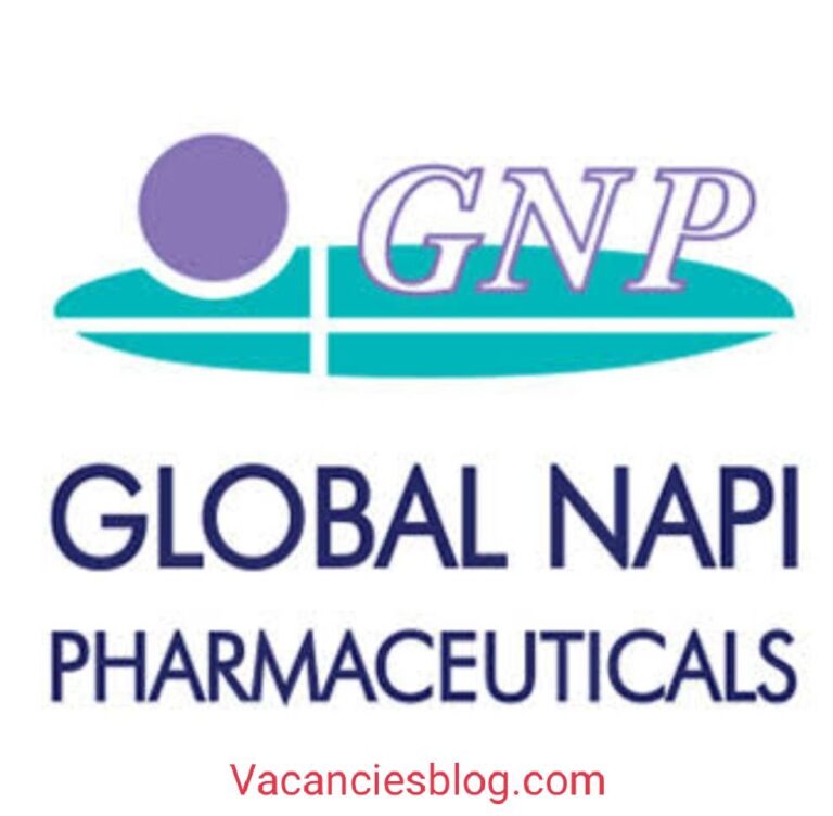 Production Pharmacist At Global Napi Pharmaceuticals - vacanciesblog 2025